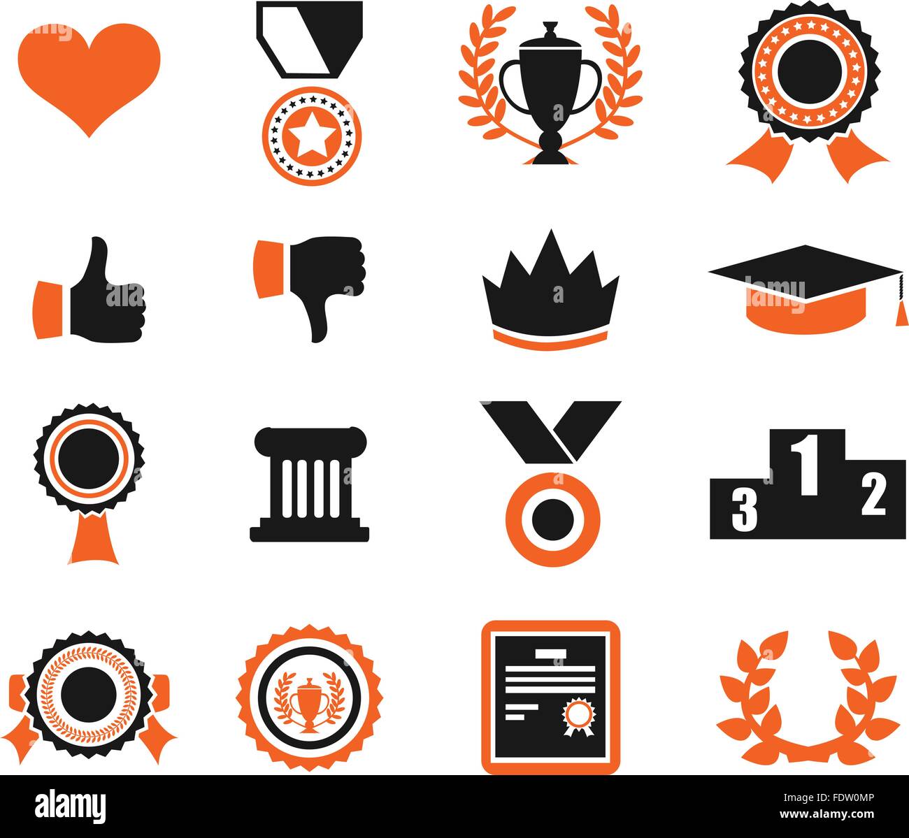 Trophy and prize symbol Stock Vector Image & Art - Alamy