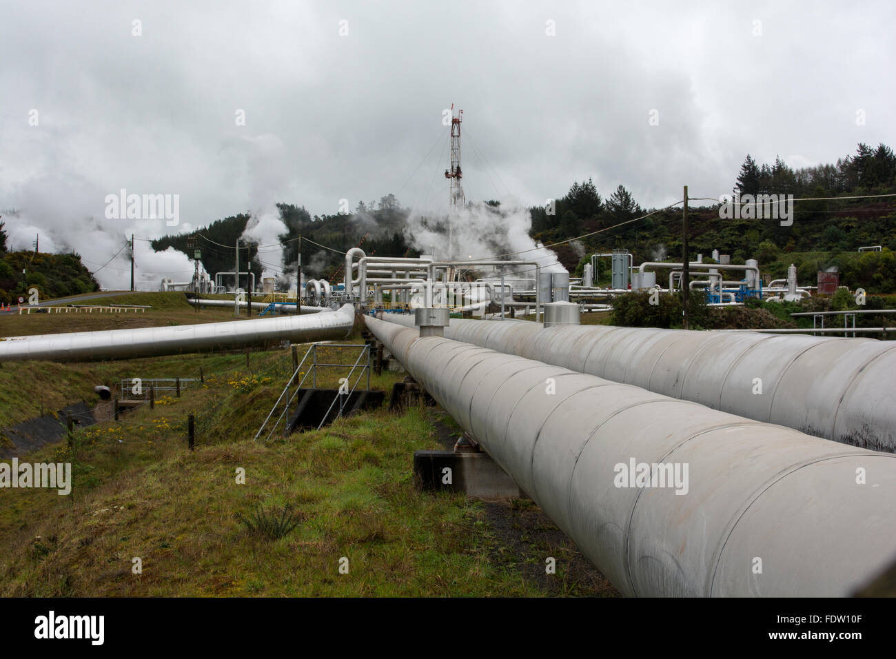 Geothermisches kraftwerk hi-res stock photography and images - Alamy