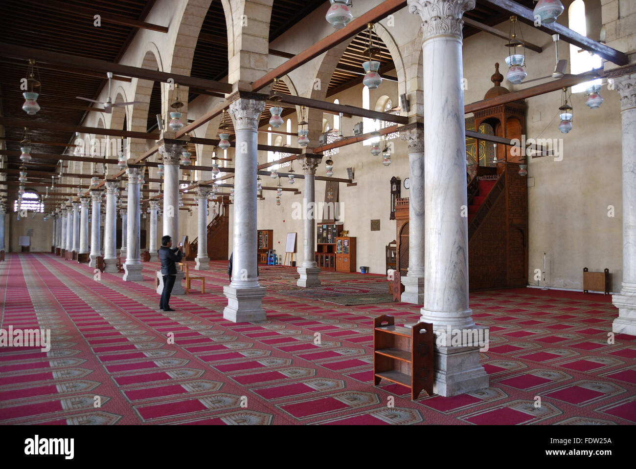 The first Mosque of Africa - The Mosque of Amr ibn al Aas in Cairo ...