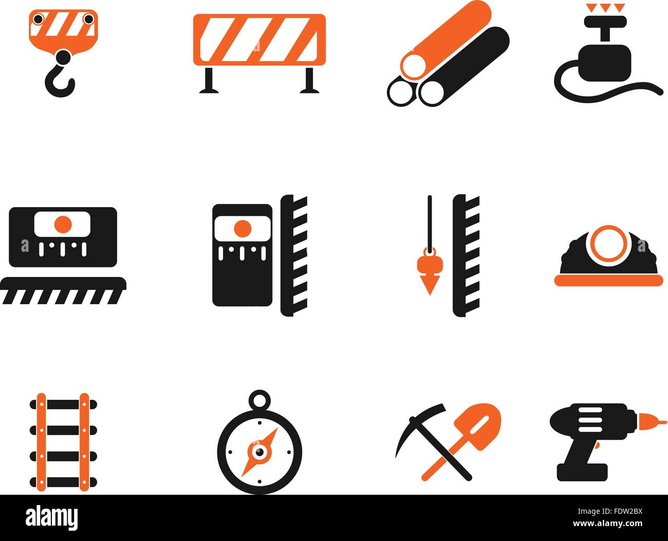 Symbols of building equipment Stock Vector Image & Art - Alamy