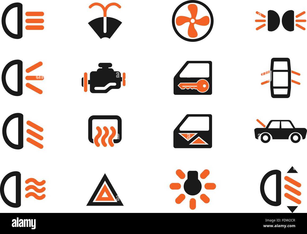 Car interface sign Stock Vector Image & Art - Alamy
