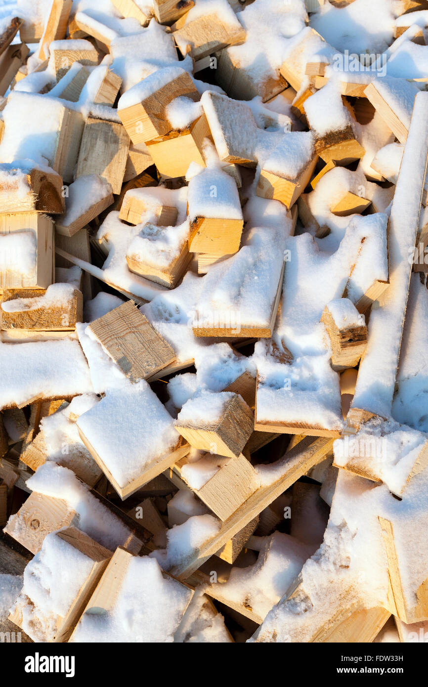 timber in winter Stock Photo - Alamy