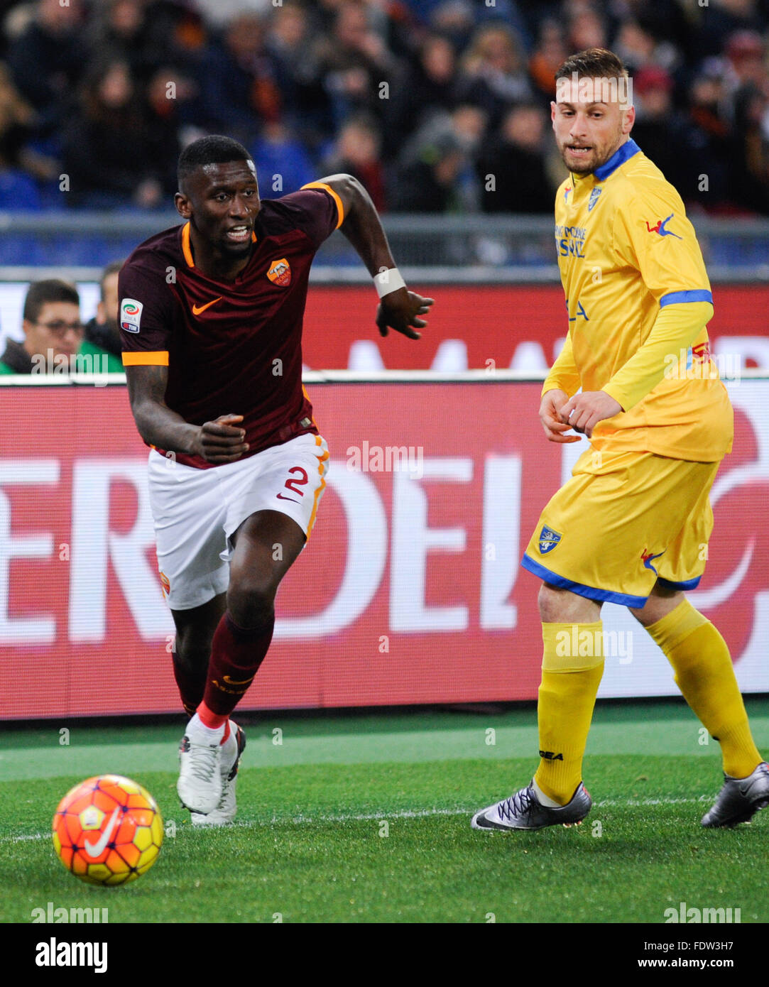 Stadium Olimpico, Rome, Italy. 30th Jan, 2016. Serie A football league ...