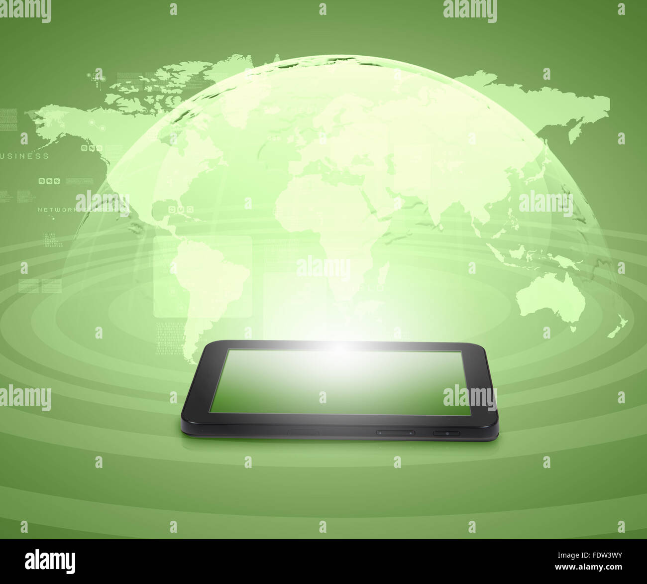 social network, communication in the global computer networks Stock ...