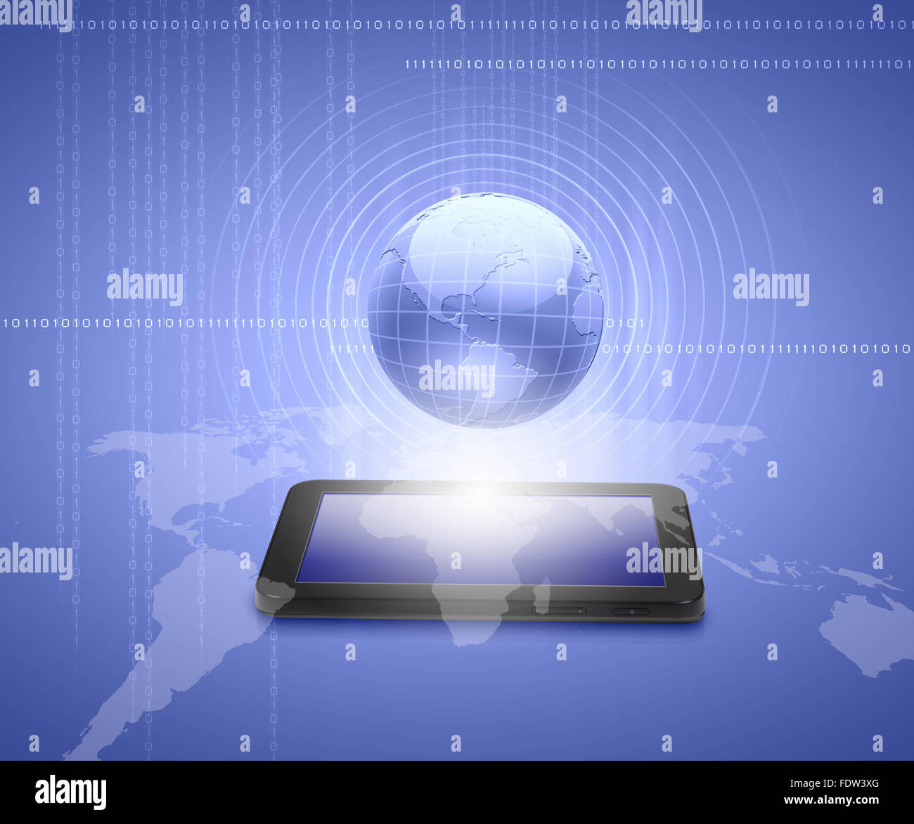 social network, communication in the global computer networks Stock ...