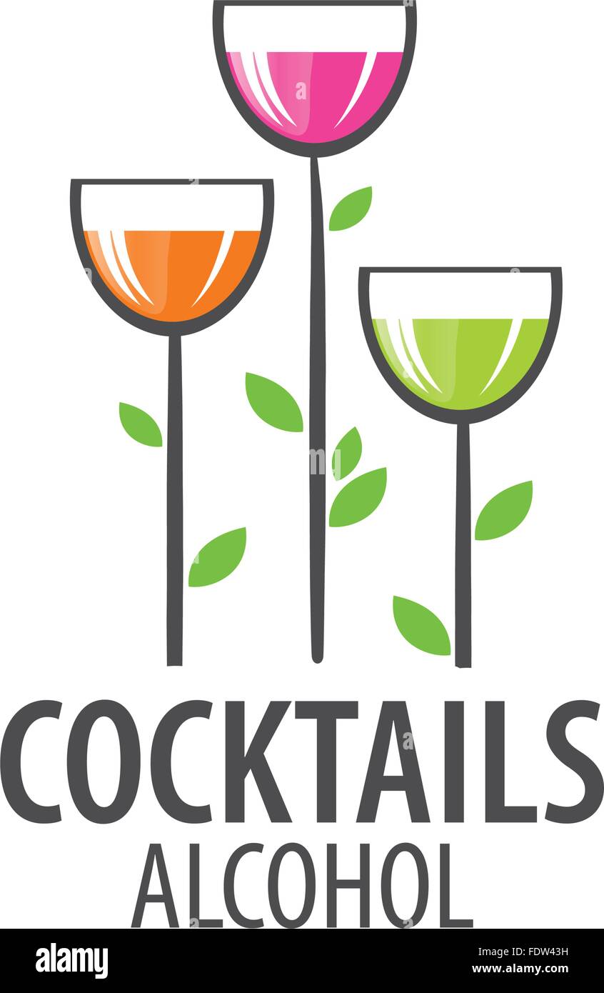 alcoholic cocktails logo Stock Vector Image & Art - Alamy
