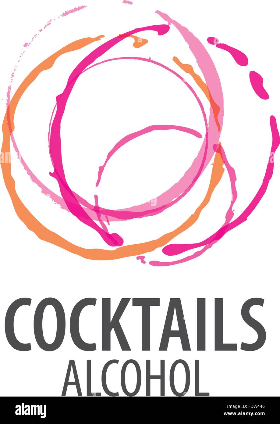 alcoholic cocktails logo Stock Vector Image & Art - Alamy