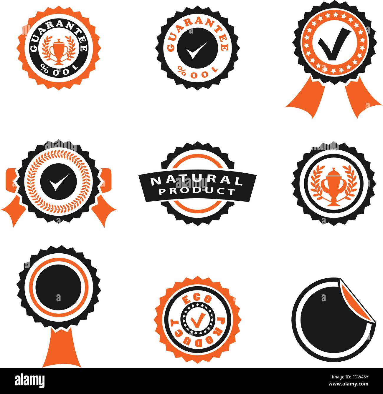 Coat of arms seals Stock Vector Images - Alamy