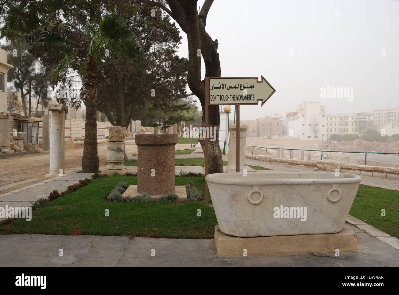 Alexandria egypt sign hi-res stock photography and images - Alamy