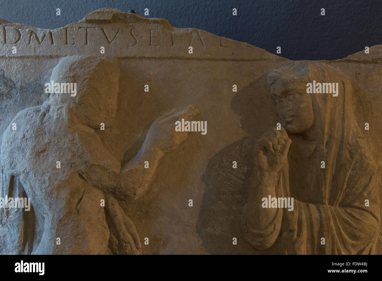 4th century Roman reliefs Stock Photo - Alamy