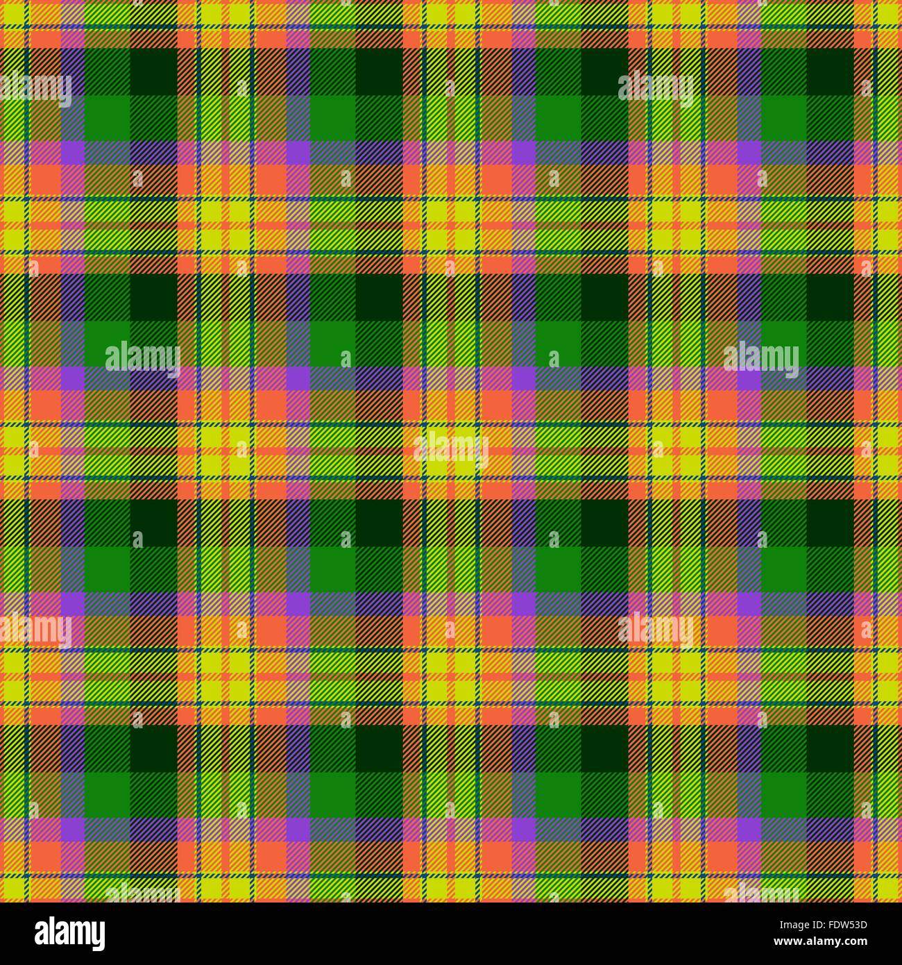 Typical colorful scottish tartan fabric texture Stock Photo - Alamy