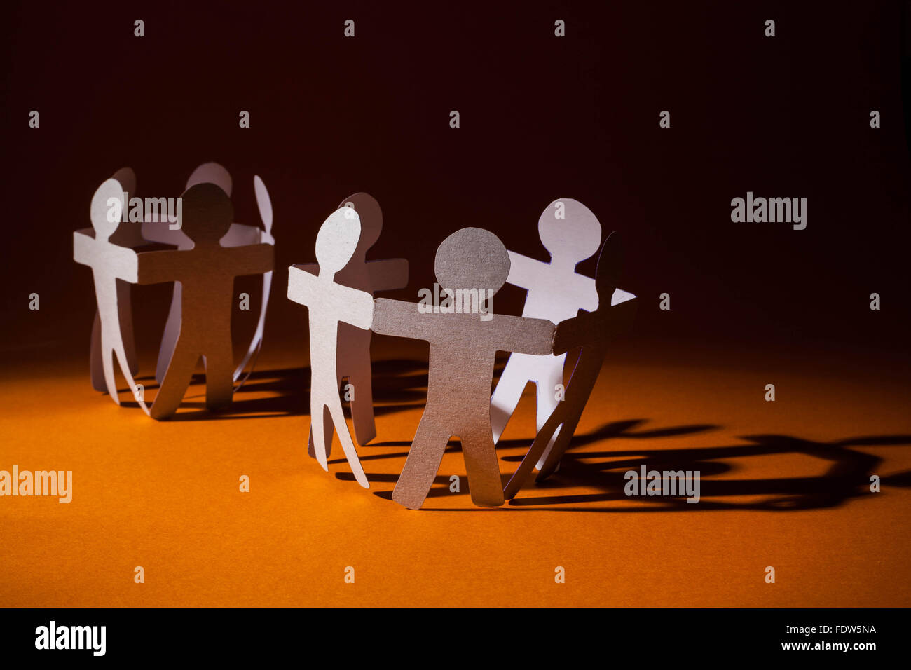 Paper and team hi-res stock photography and images - Alamy