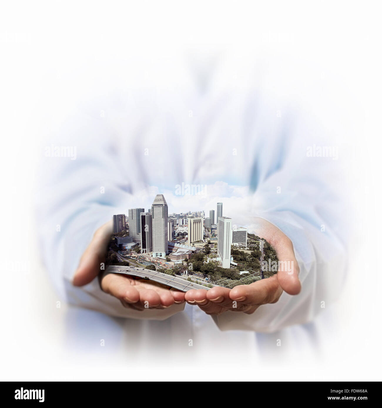 Cityscape coast Cut Out Stock Images & Pictures - Alamy