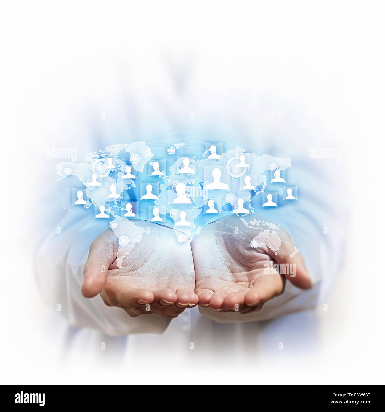 Social models Cut Out Stock Images & Pictures - Alamy