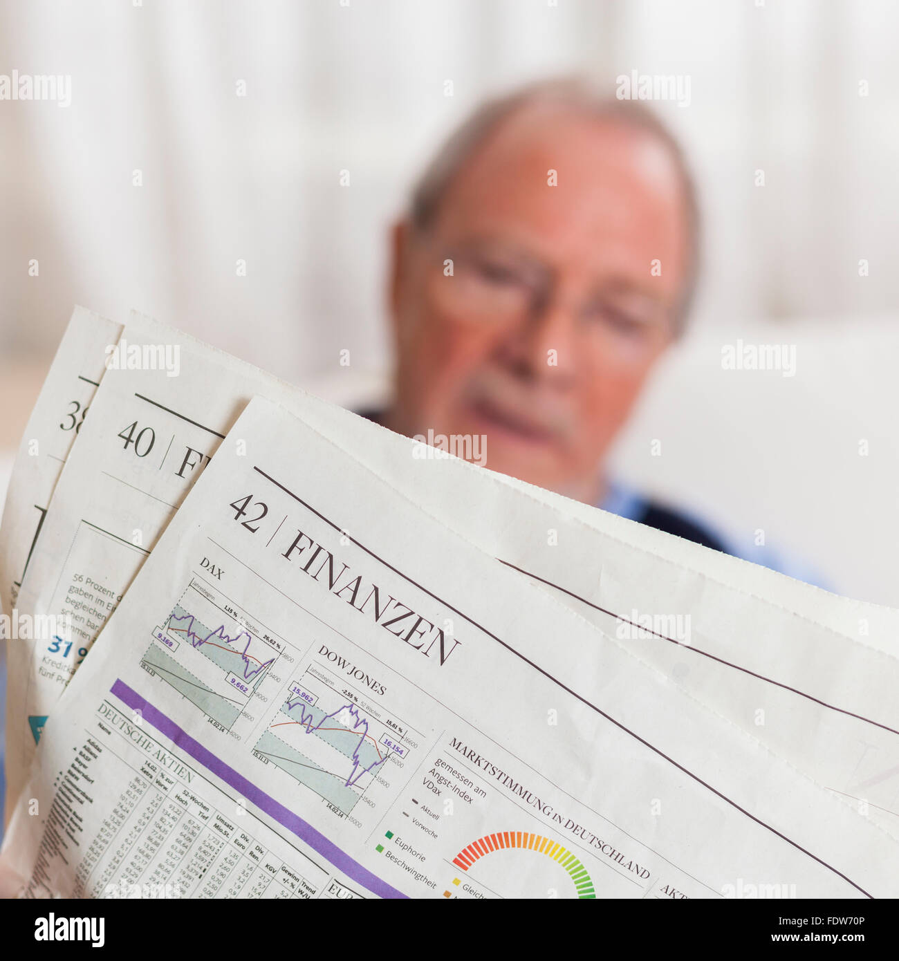 senior old man different situations at home Stock Photo - Alamy