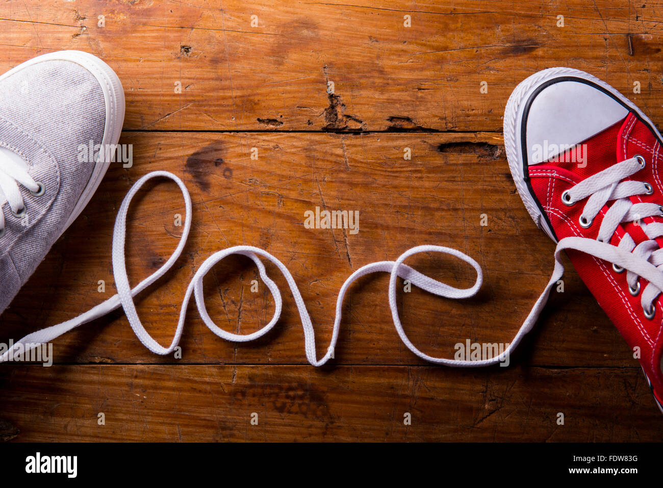 Love composition. Studio shot Stock Photo - Alamy