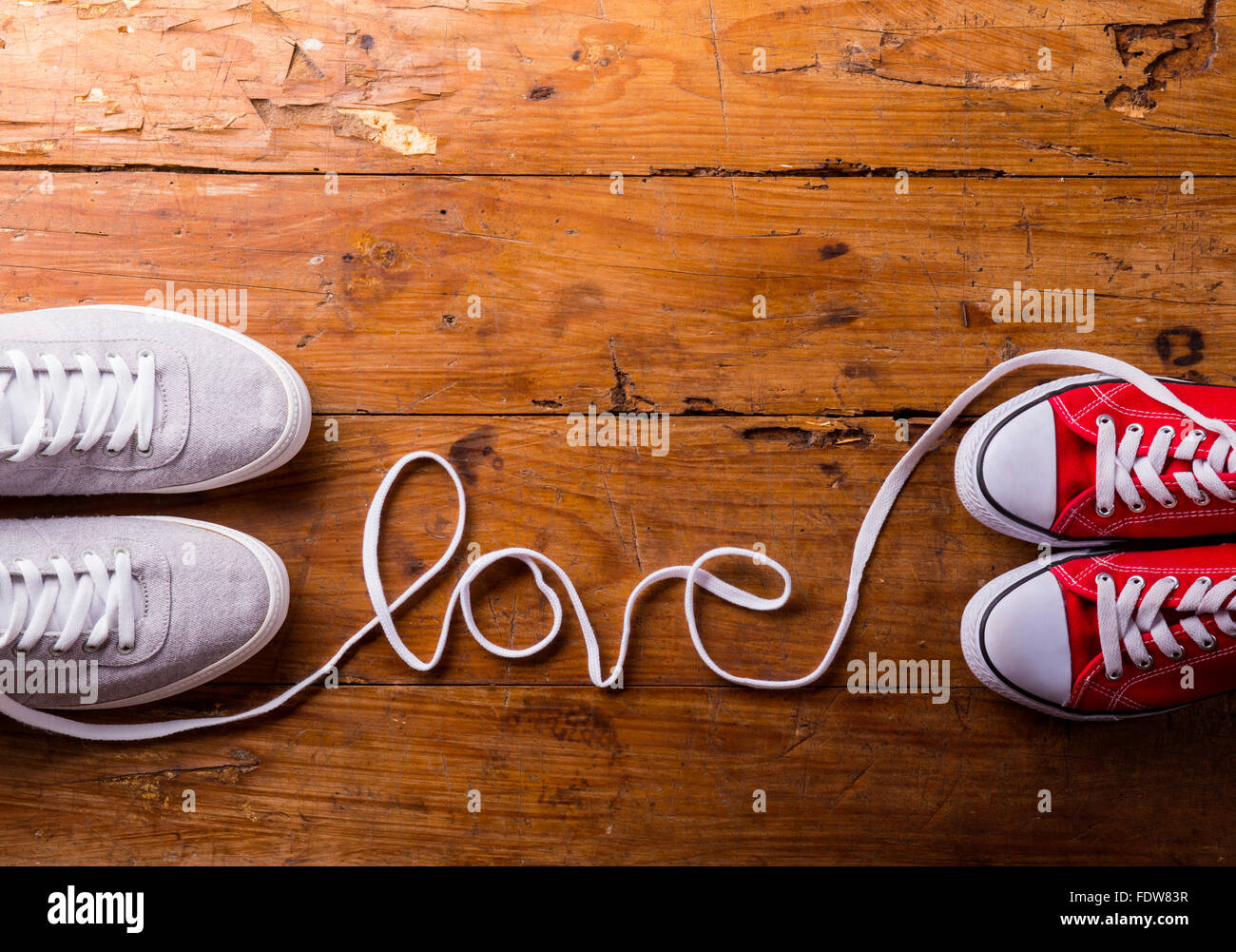 Love composition. Studio shot Stock Photo - Alamy
