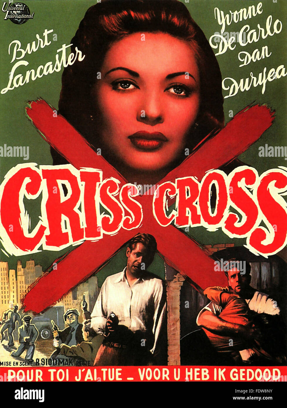 Criss cross movie poster hi-res stock photography and images - Alamy