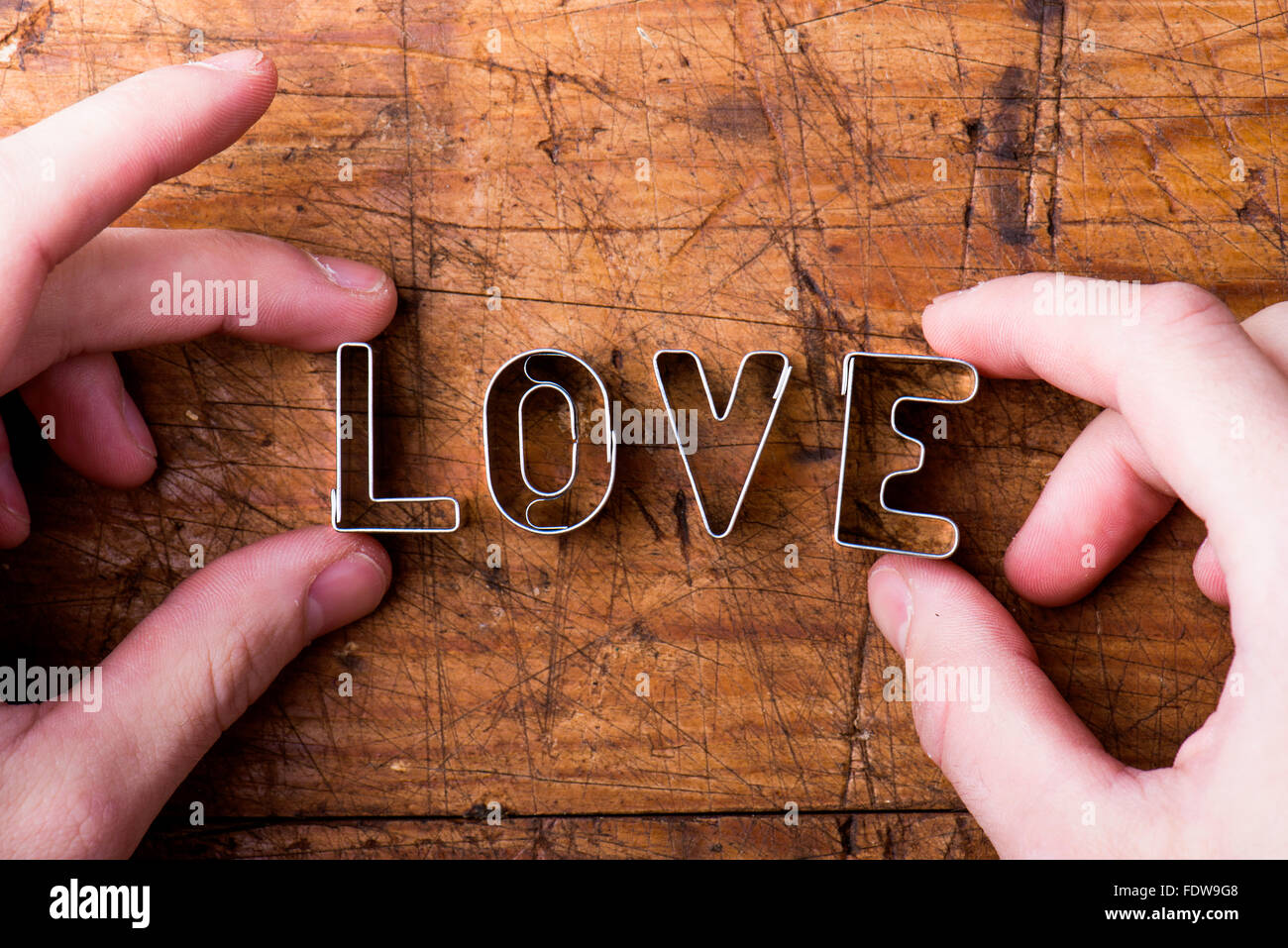 Love composition. Studio shot Stock Photo - Alamy