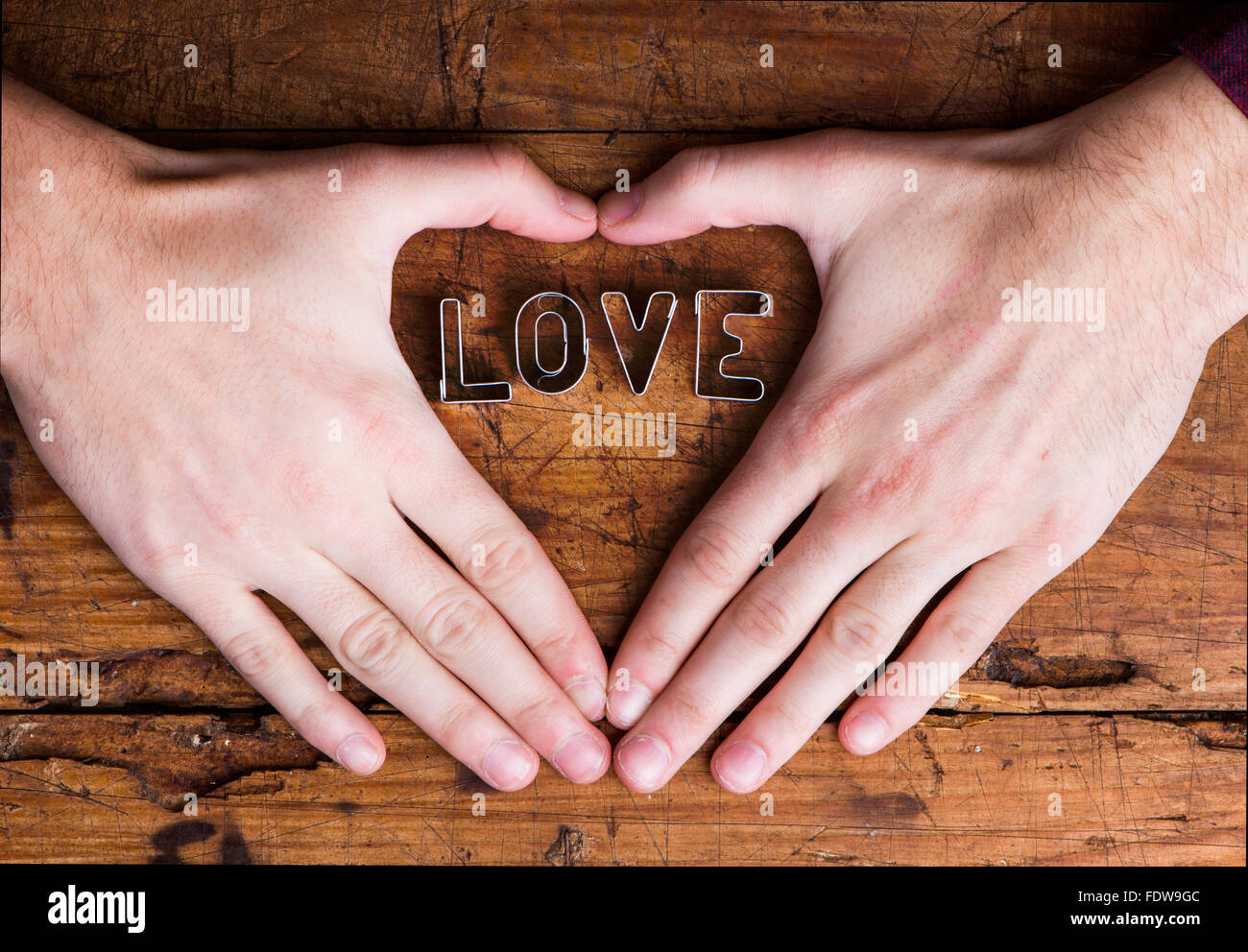 Love composition. Studio shot Stock Photo - Alamy