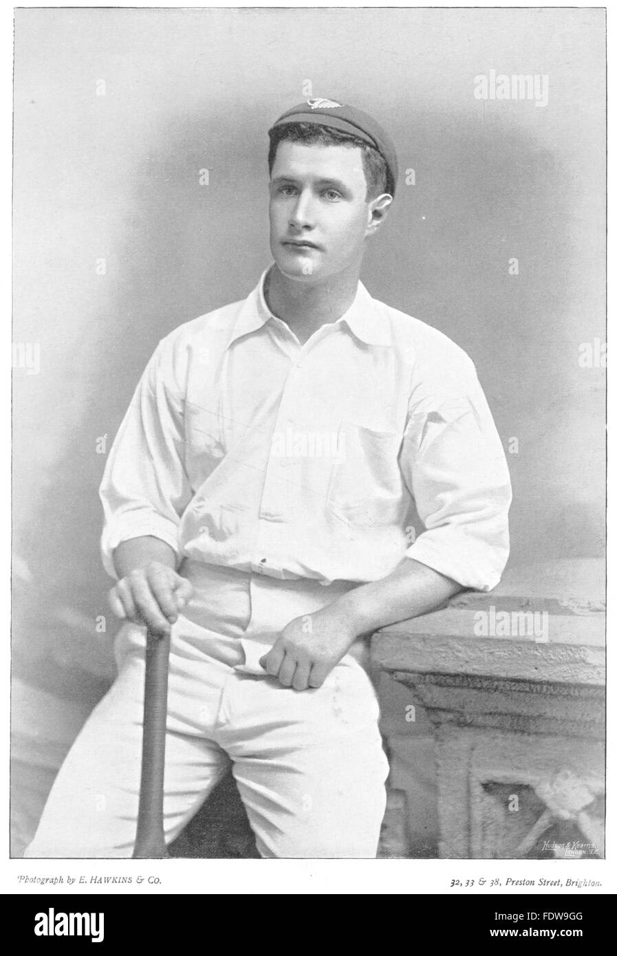 AUSTRALIA CRICKET: GRAHAM- Australian 1893 Team Victoria Batsman ...
