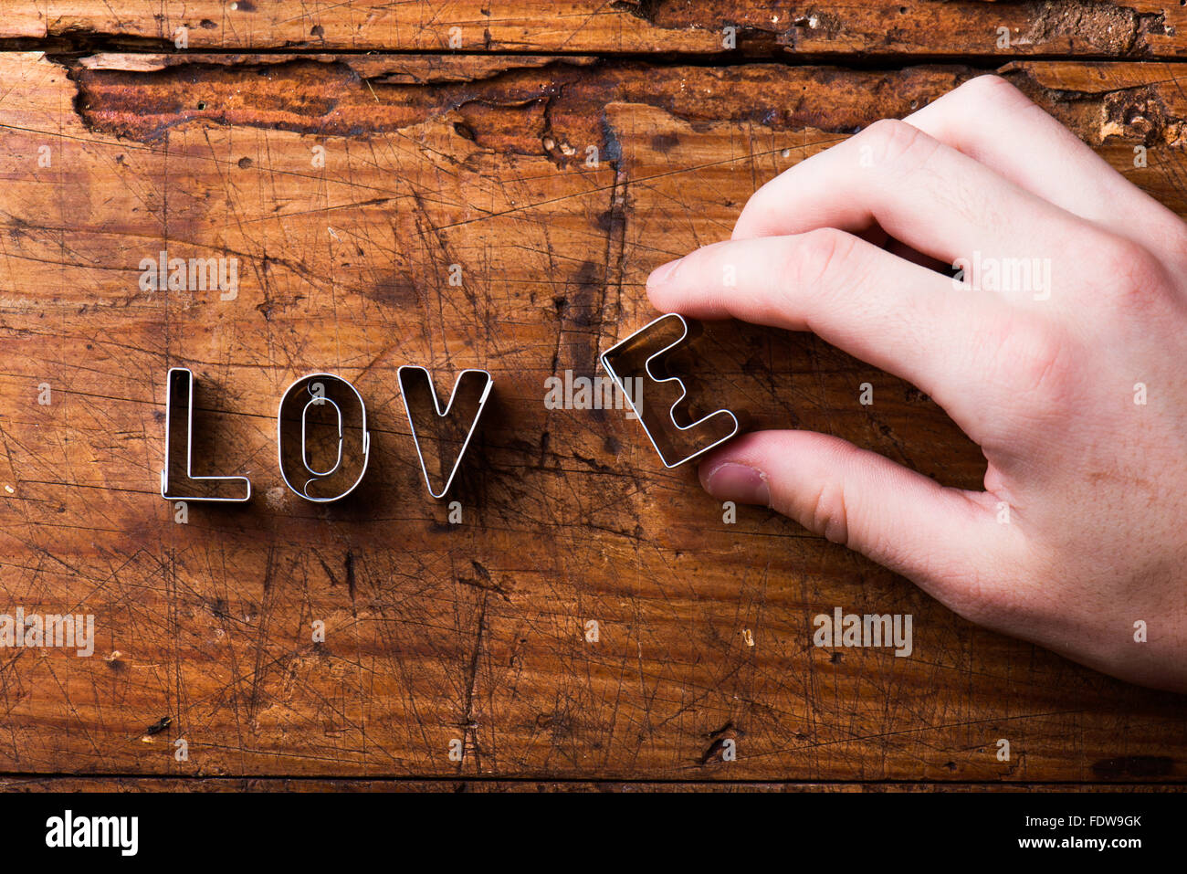 Love composition. Studio shot Stock Photo - Alamy