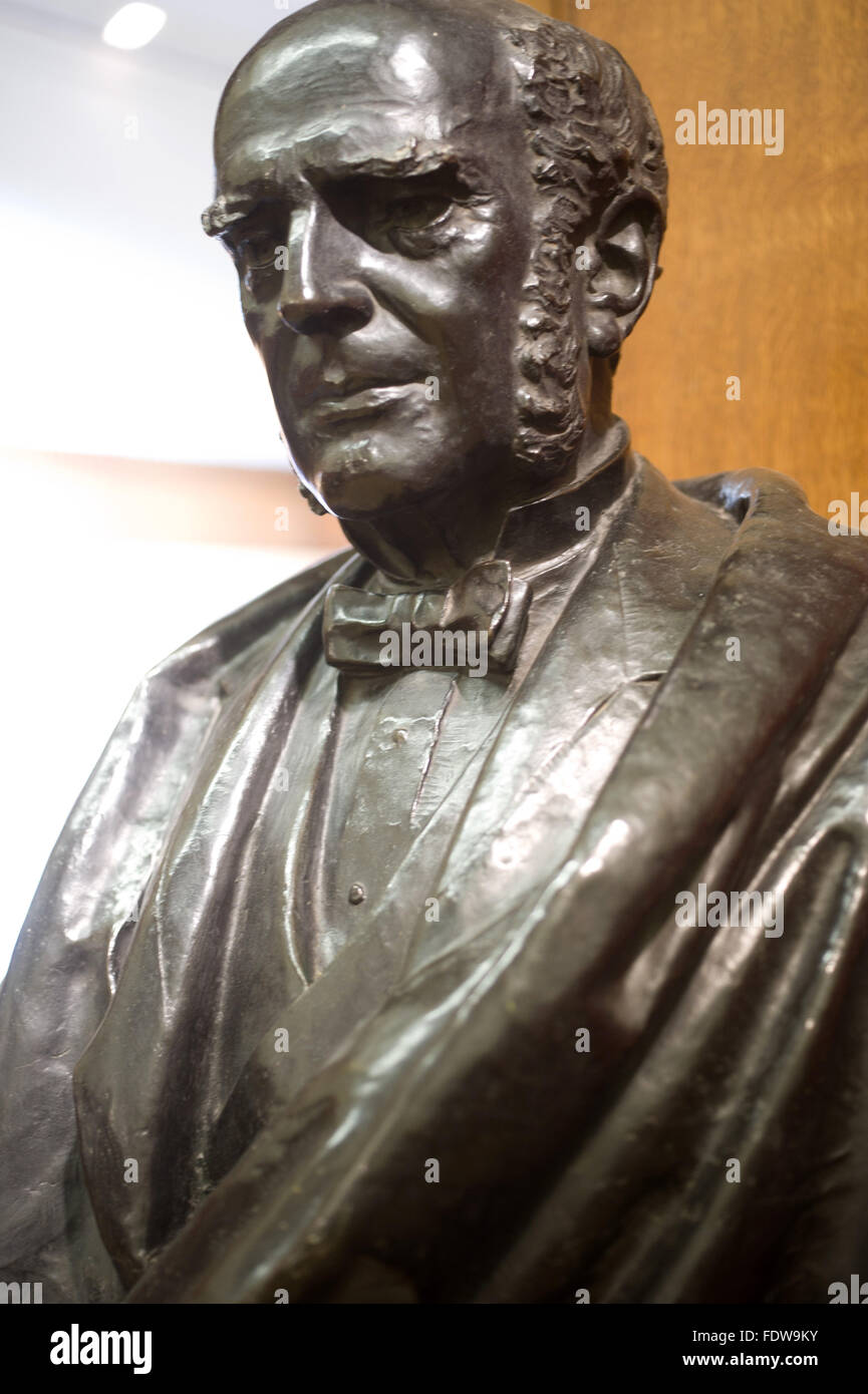 Bust of Joseph Ainsley Davidson Shipley (1822–1909) in the Shipley Art ...