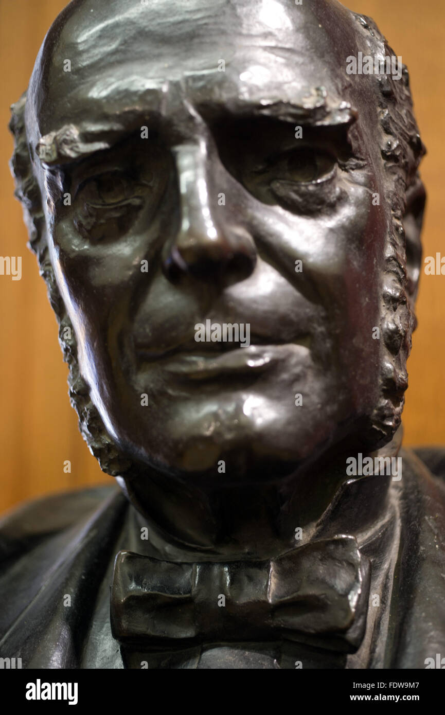 Bust of Joseph Ainsley Davidson Shipley (1822–1909) in the Shipley Art ...