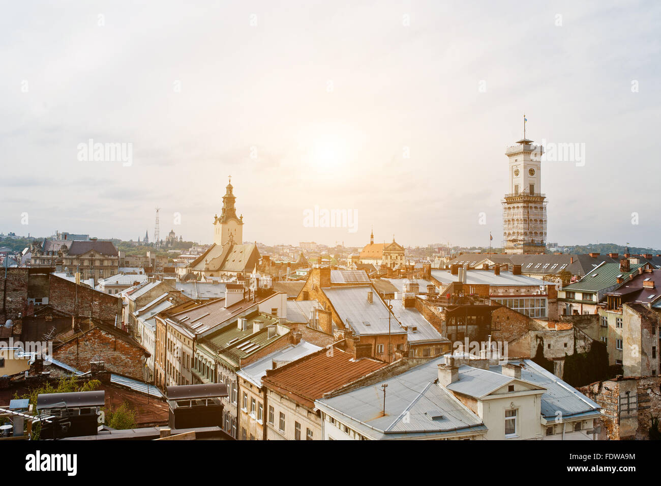 Lviv high castle hi-res stock photography and images - Alamy