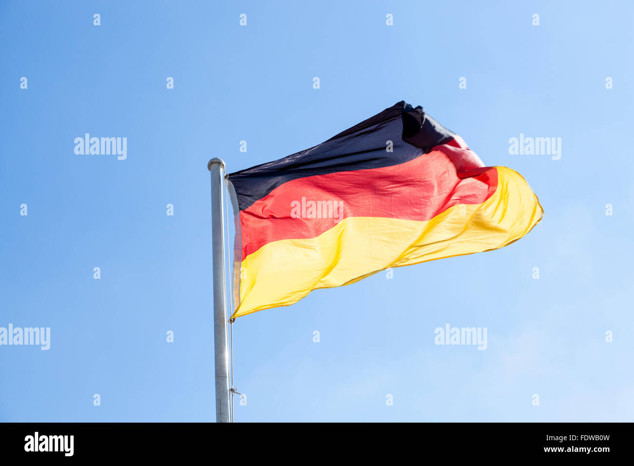 German national flag horizontal hi-res stock photography and images - Alamy