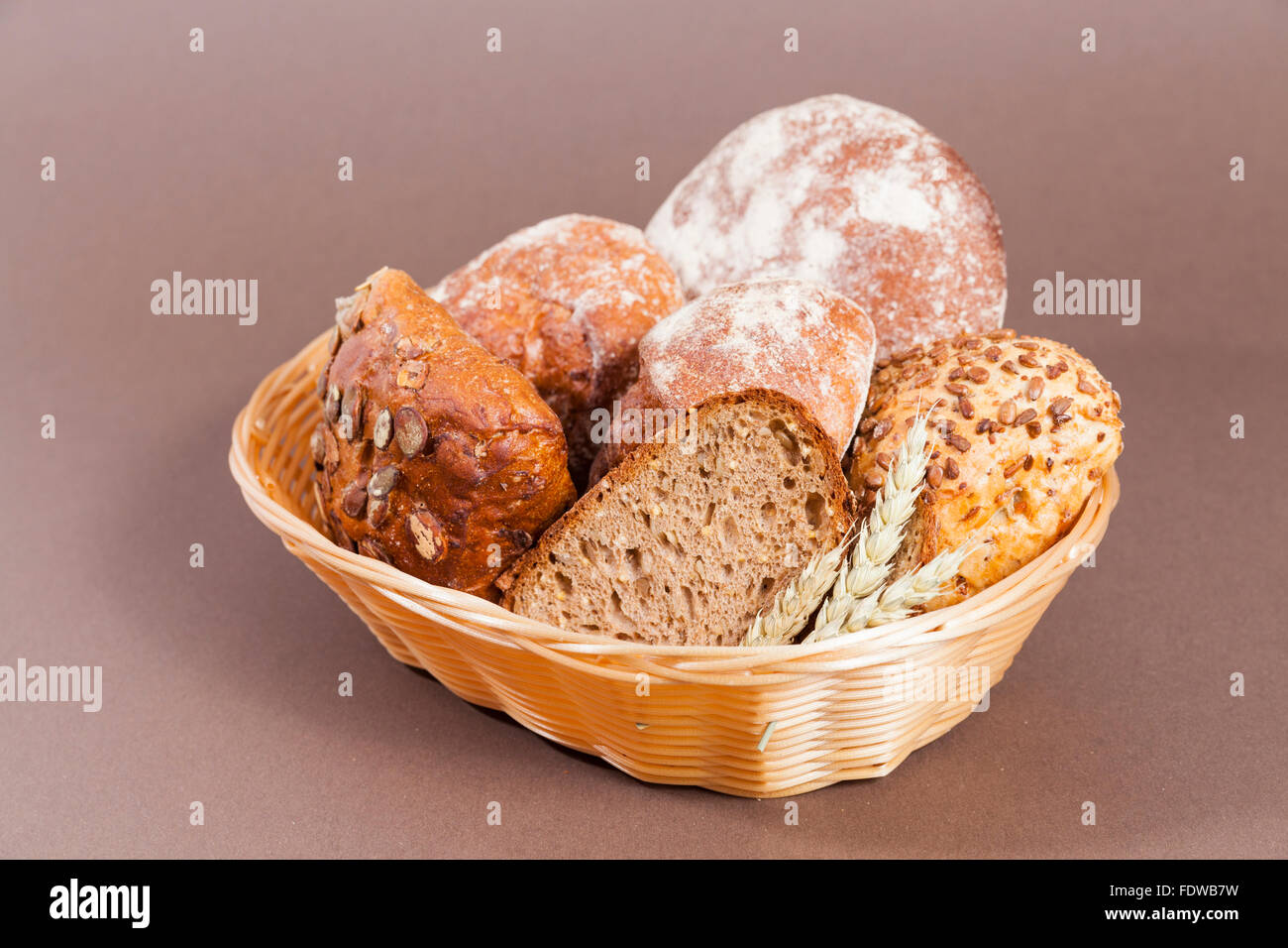 healthy whole grain bread still life Stock Photo - Alamy