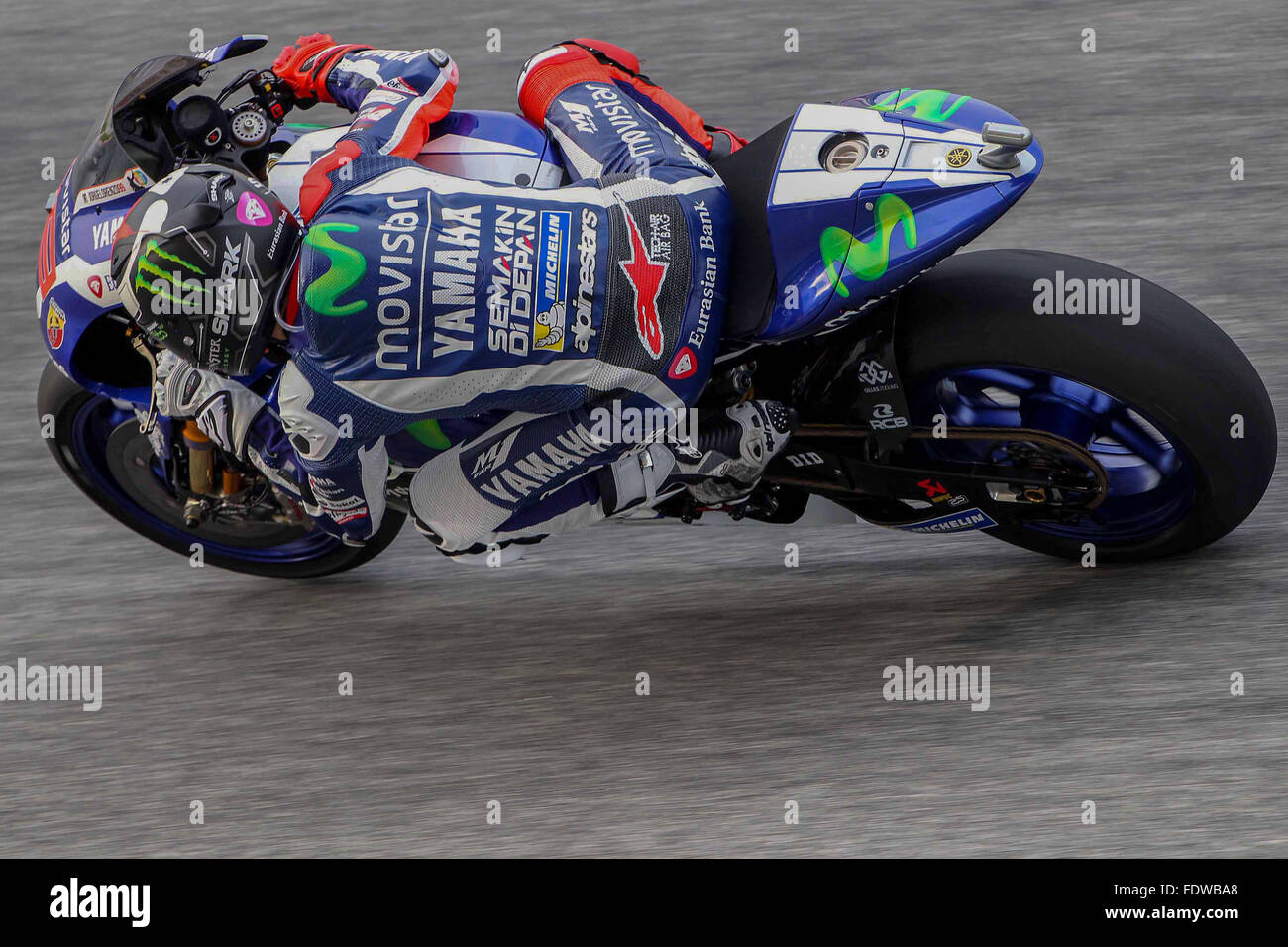 Sepang, Malaysia. 2nd February, 2016. Jorge Lorenzo of Spain and ...