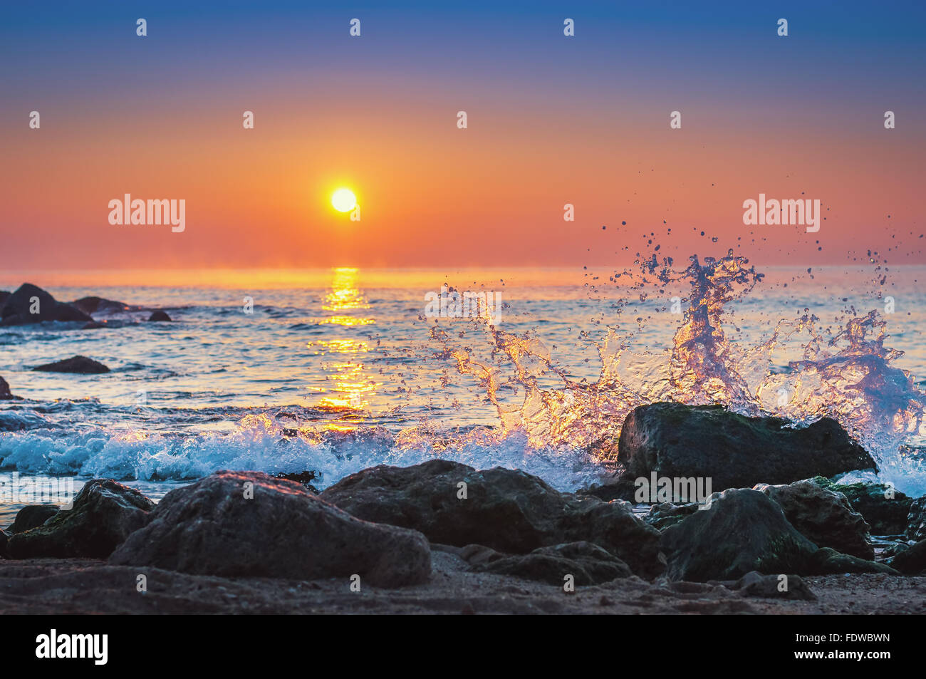 Beautiful sunrise view hi-res stock photography and images - Alamy