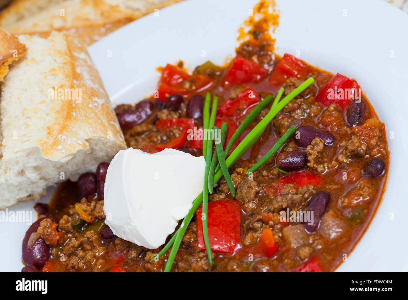 Chili con carne hot hi-res stock photography and images - Alamy