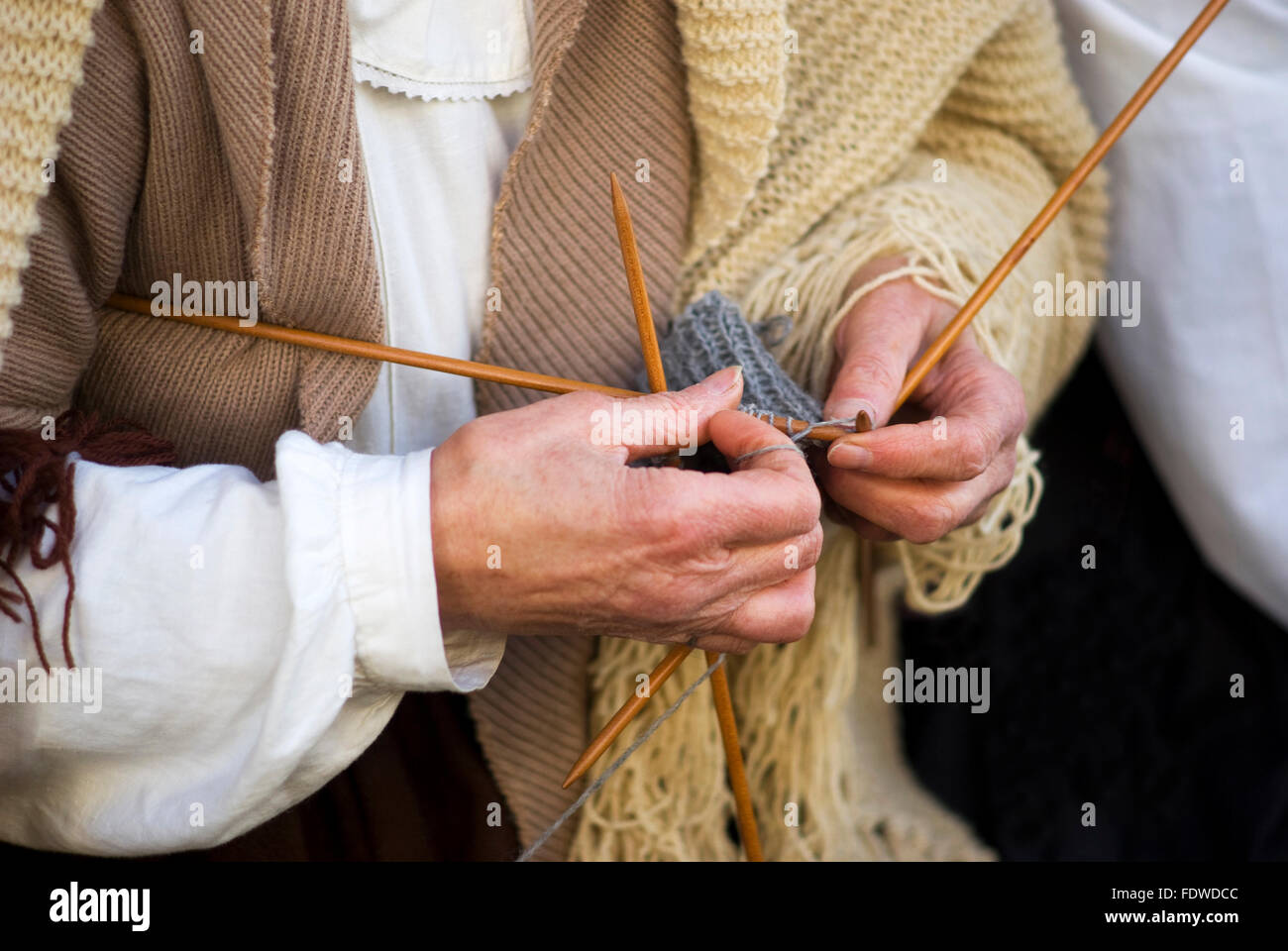 Closeup view mature elderly woman hi-res stock photography and images ...