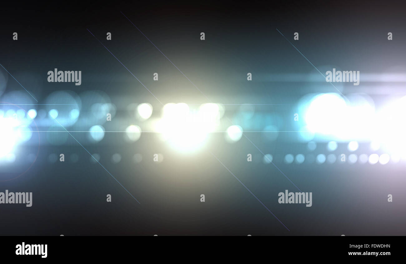 Abstract image of light flashes against dark background Stock Photo - Alamy