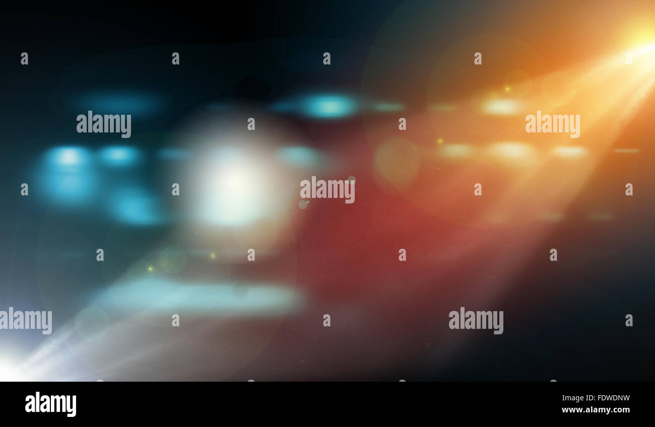 Abstract image of light flashes against dark background Stock Photo - Alamy