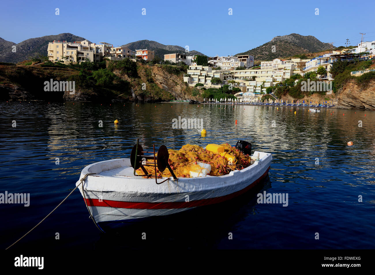 Crete, Bali on the north coast, look at the place with beach and ...