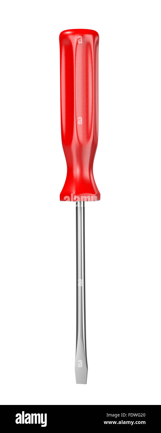 Red screwdriver isolated on white hi-res stock photography and images ...