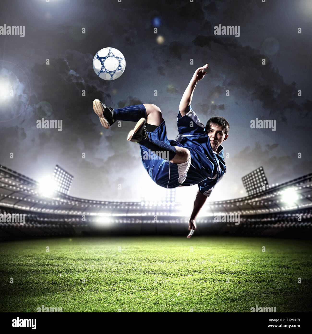 Lightning striking man hi-res stock photography and images - Alamy