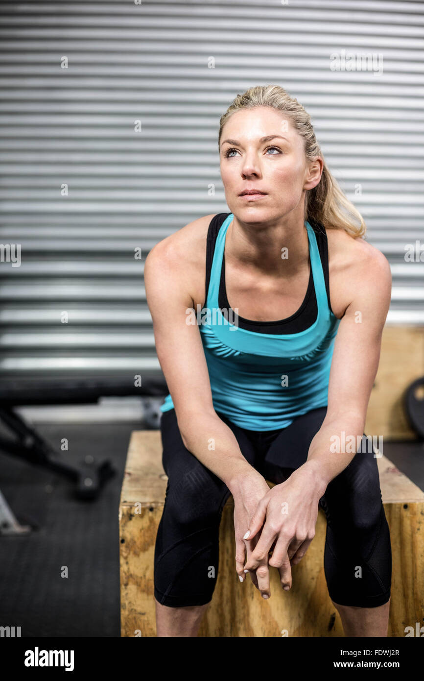 Crossfit box hi-res stock photography and images - Alamy