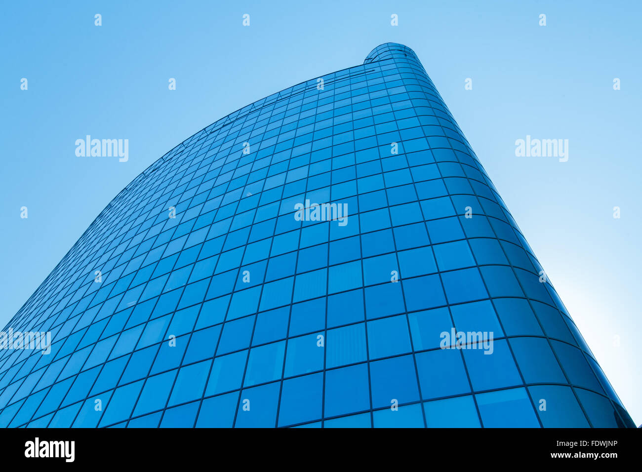 The top of modern high rise building Stock Photo - Alamy