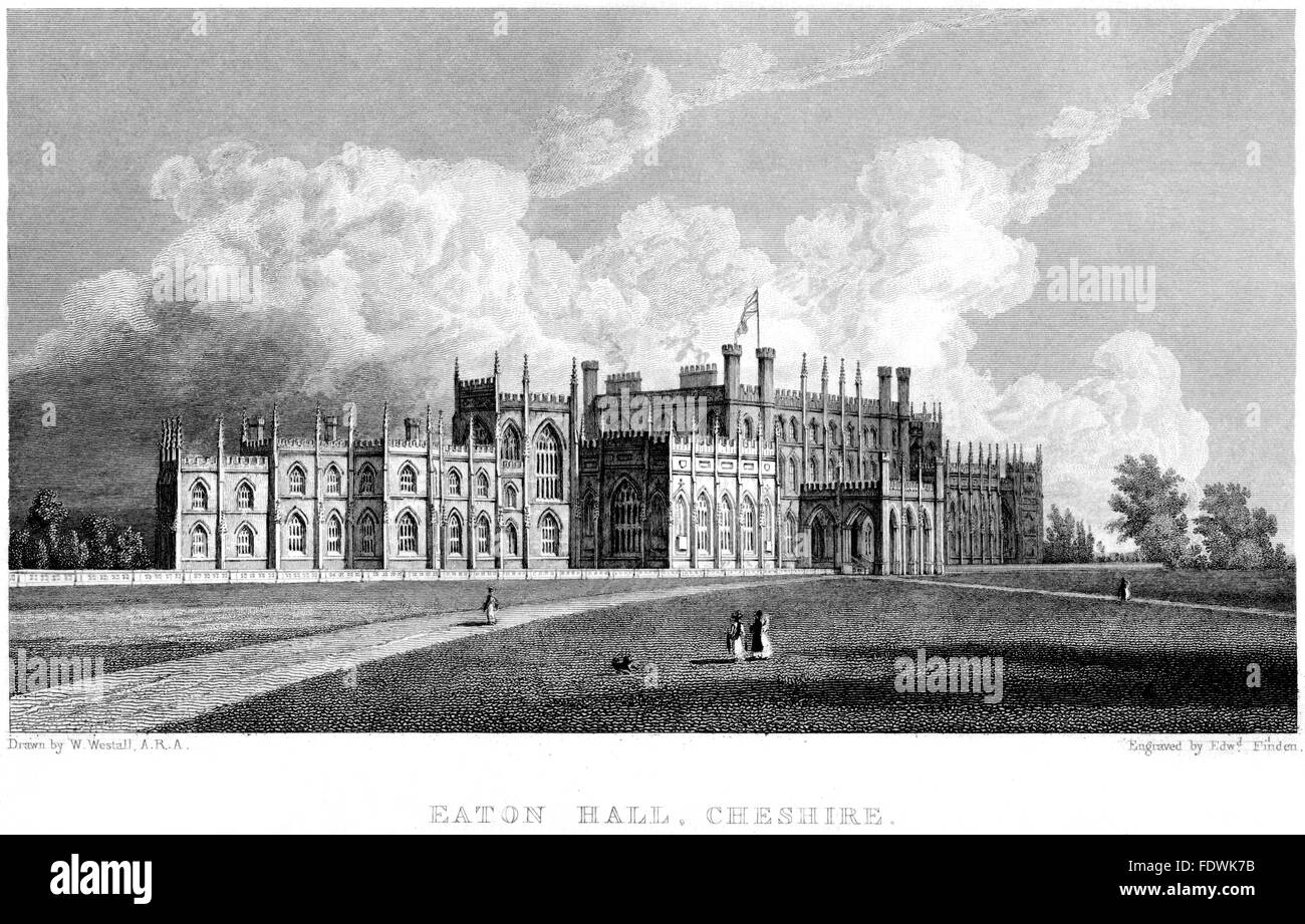 Eaton hall cheshire hi-res stock photography and images - Alamy