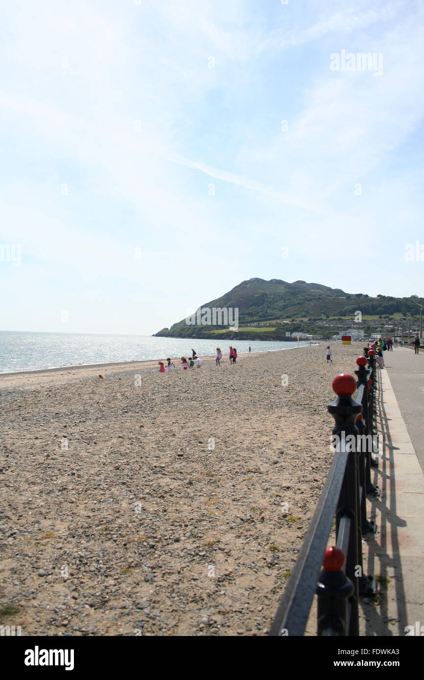 Bray harbour, bray head, beach in Co. Dublin, Ireland Stock Photo - Alamy