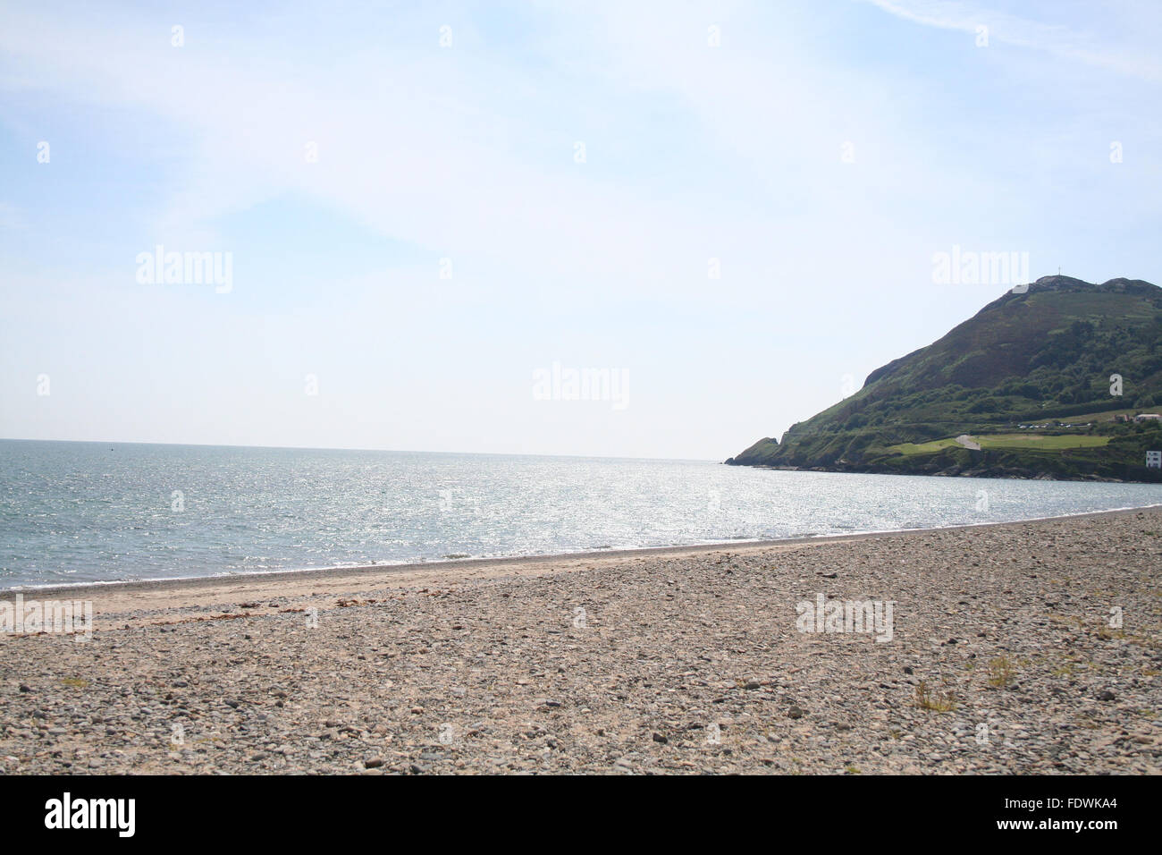 Bray harbour, bray head, beach in Co. Dublin, Ireland Stock Photo - Alamy