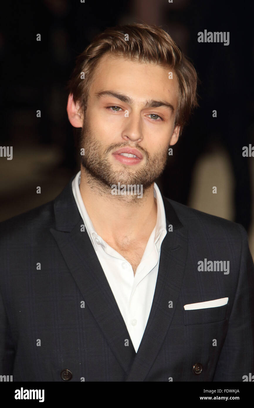 London, UK. 1st February, 2016. Douglas Booth at 'Pride and Prejudice ...