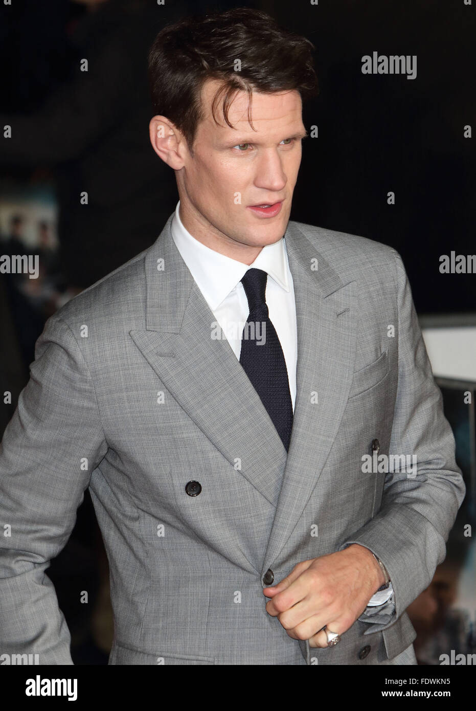 London, UK. 1st February, 2016. Matt Smith at 'Pride and Prejudice and ...