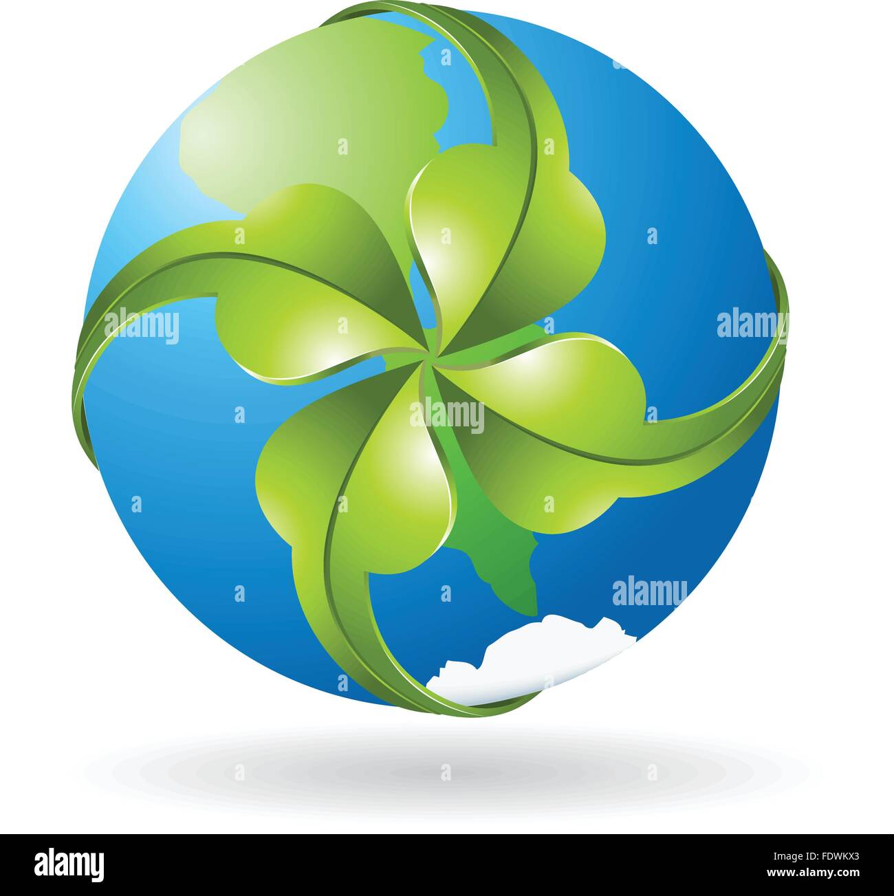 Vector ecological symbol Stock Vector Image & Art - Alamy