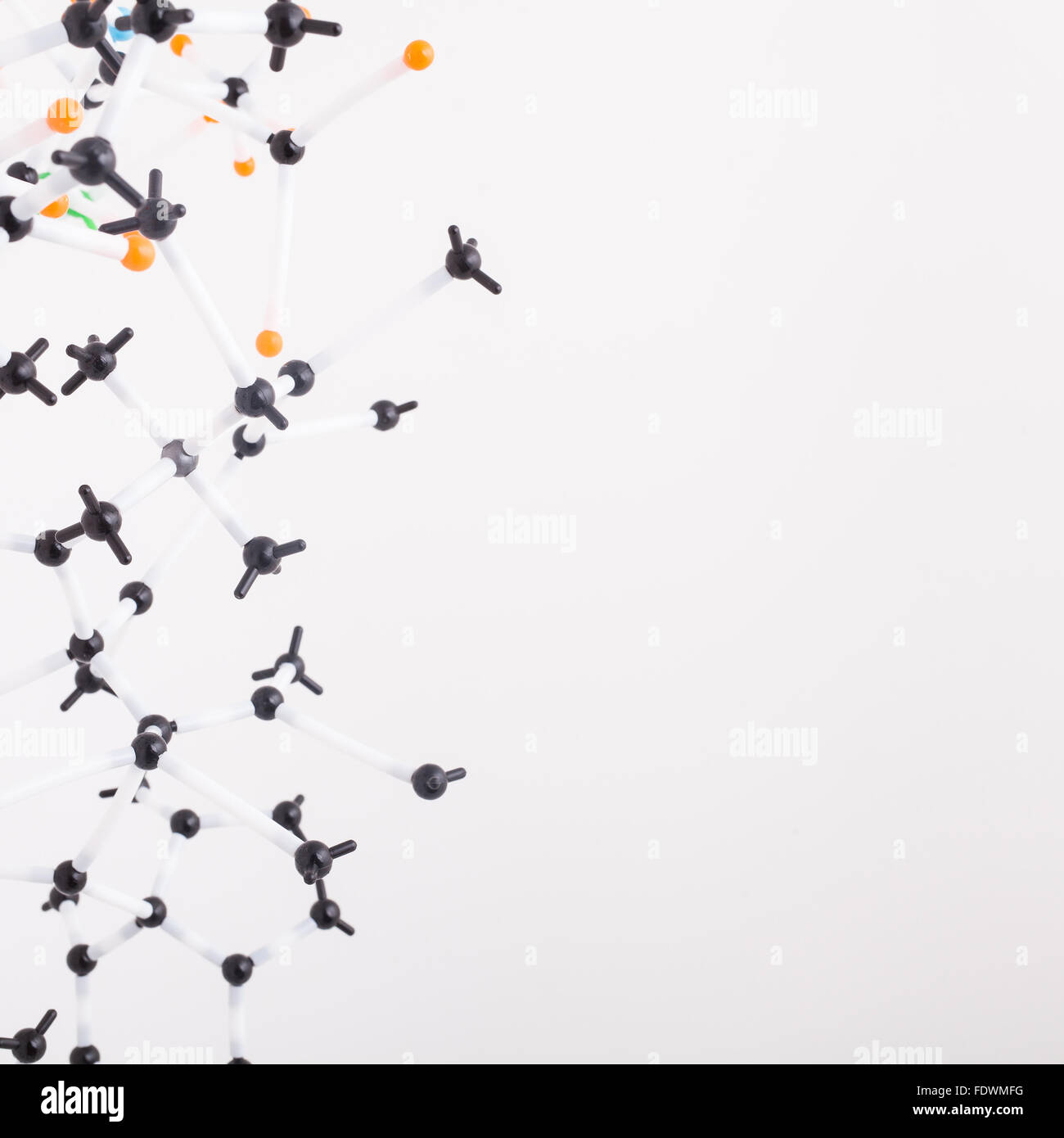 Abstract molecular structure Stock Photo - Alamy