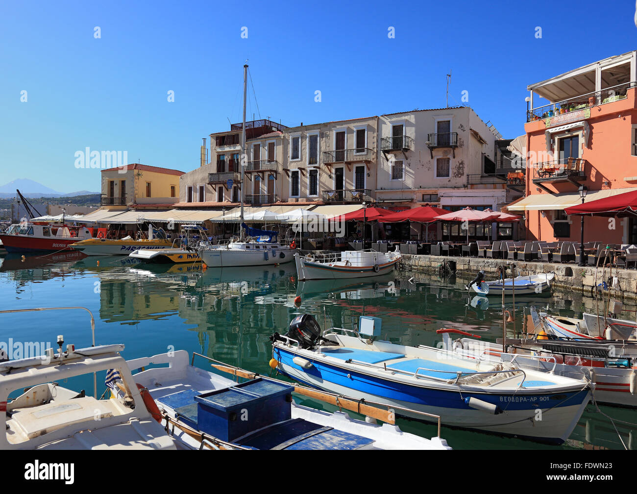 Crete, port Rethymno, boats in the Venetian harbour Stock Photo - Alamy Crete, port Rethymno, boats in the Venetian harbour Stock Photo - Alamy